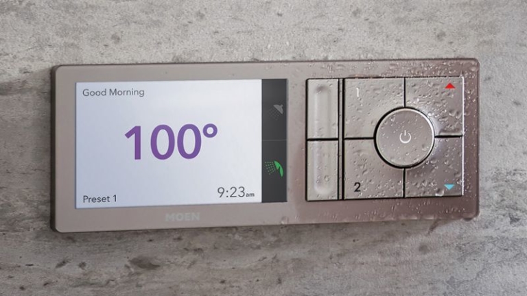 U by Moen is App-Connected Smart Shower System