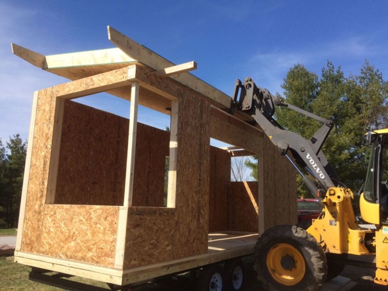 LineSync Architecture's Wheel Pad is disabled-friendly tiny home on wheels