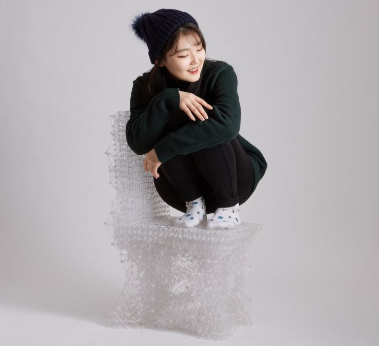 Connect Chair by Jungsub Shim Made with 3D Printing Pen