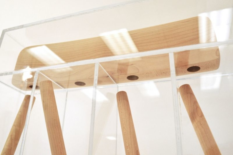 Exploded Chair by Joyce Lin looks like it is breaking apart