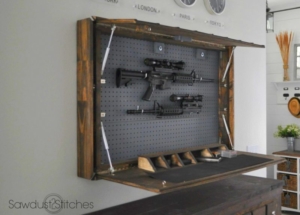 DIY- Give your guns a disguised compartment and be safe
