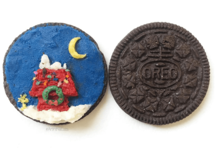 Food artist Tisha Cherry transforms Oreo cookies into works of art