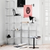 Panton Wire modular shelf doubles as a side table