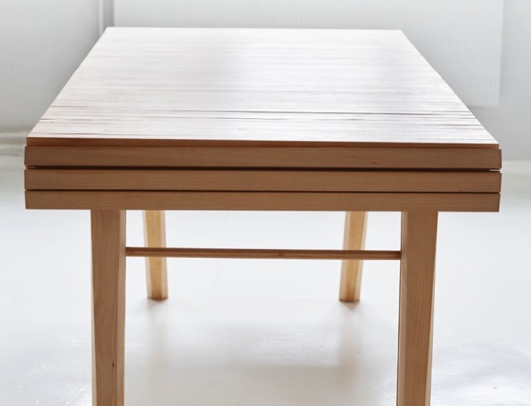‘Roll-Out’ table extends three times its orignal size
