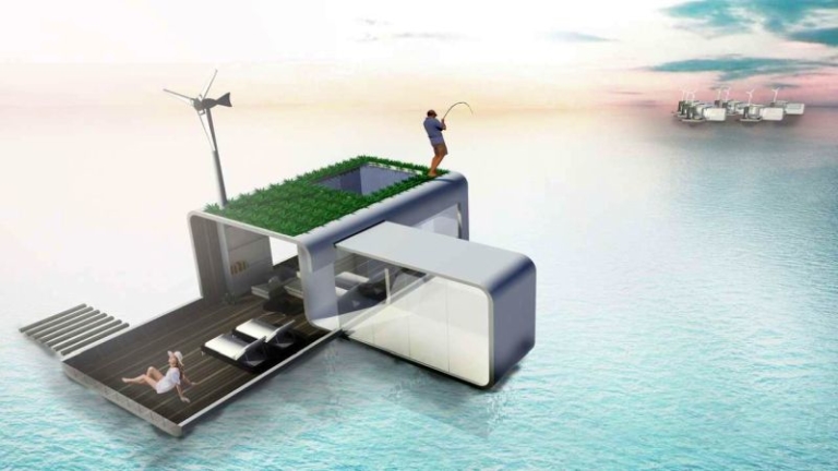 Self-sustaining survival pod prepped to make ocean our permanent home