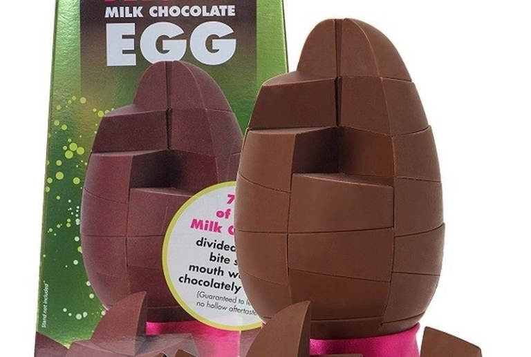 World’s first ever solid chocolate egg has arrived just in time for Easter