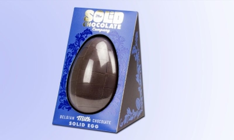 World’s first ever solid chocolate egg has arrived just in time for Easter