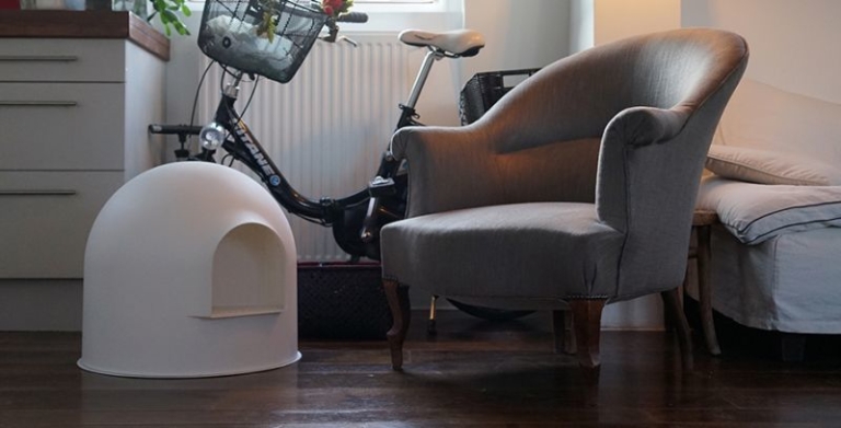 Award-Winning Igloo Cat Litter Box by Pidan Studio