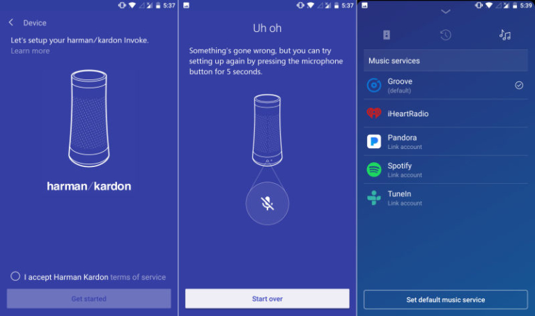 Microsoft’s Cortana-based Invoke smart speaker will soon hit the market