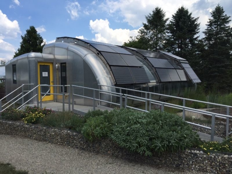 Michigan solar house gets permanent dwellers