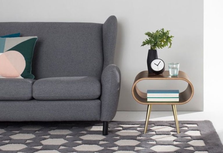 Hooper coffee table and side table bring back 60’s design to your home