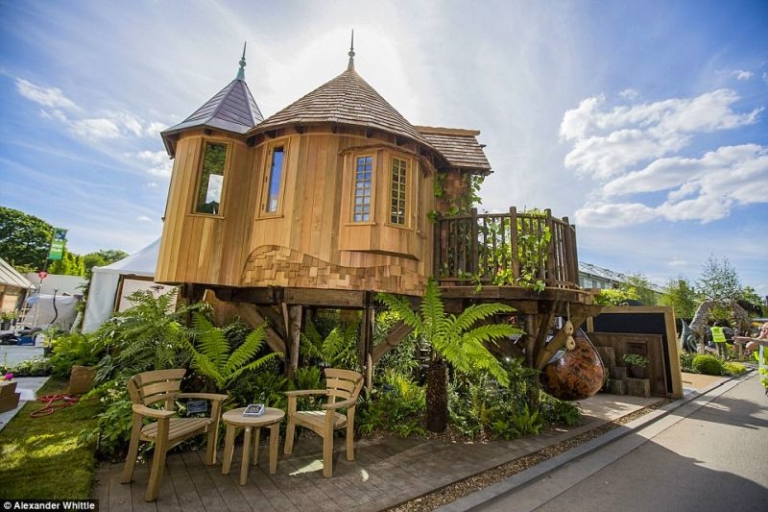 Blue Forest’s exquisite treehouse turns eyeballs at Chelsea Flower Show