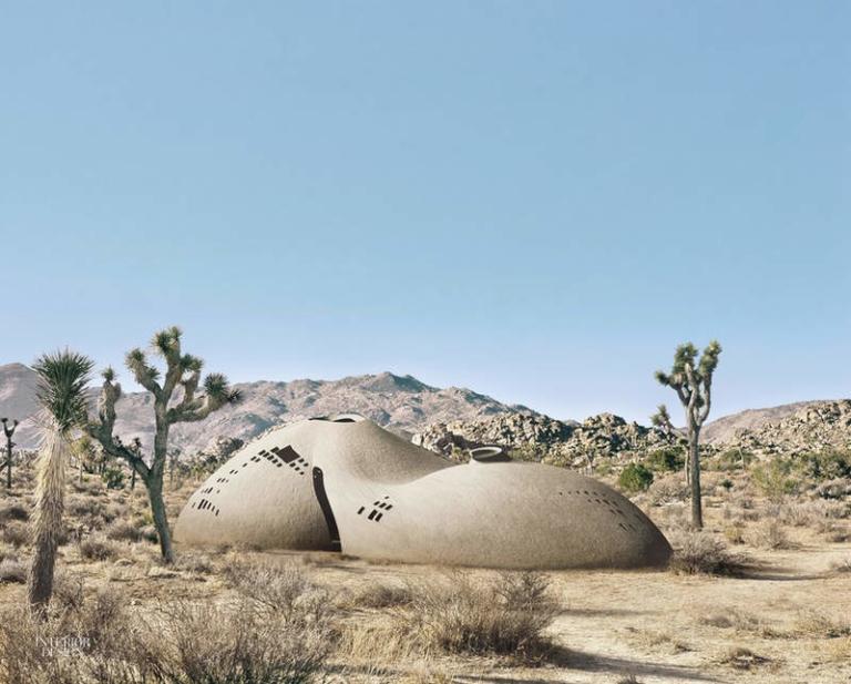 Rock-shaped house by Patrick Tighe Architecture is made out of spray foam