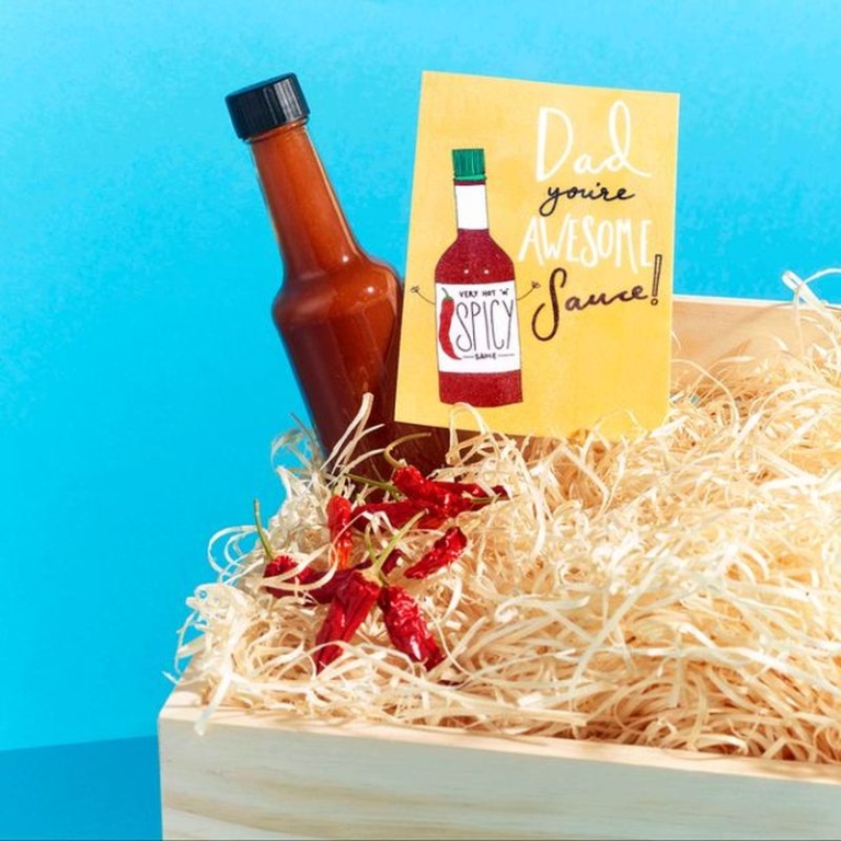 World’s first edible, meat-flavored greeting cards for Father’s day