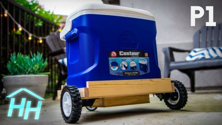 Arduino Powered Autonomous Cooler Uses Gps To Follow You Around