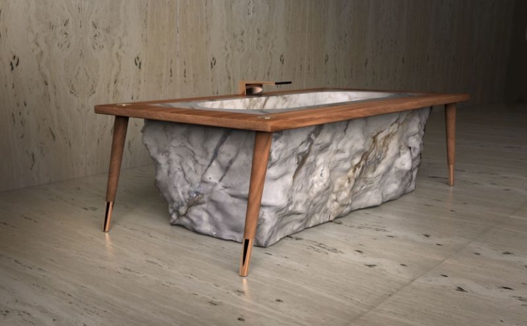 35+ Stone Bathtubs That Will Rock Your Bathroom (Images)