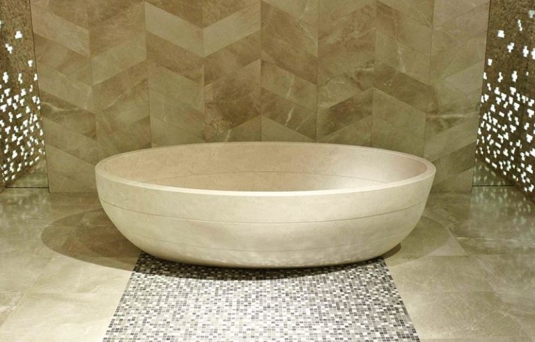 30+ Stone Bathtubs That Will Rock Your Bathroom (Images)