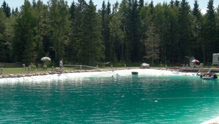 Covington Resident Builds Massive Party Pool in His Backyard