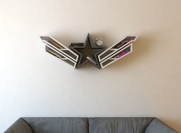 10+ Superhero-Themed Bookshelf Designs for Bookworms