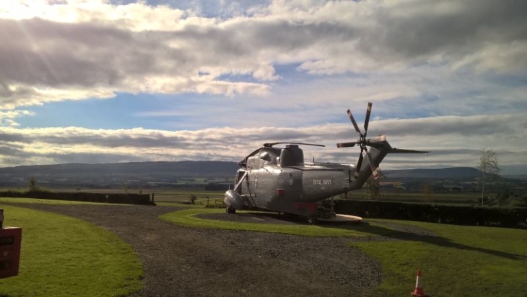 You Can Sleepover in This Luxury Helicopter Hotel in Scotland