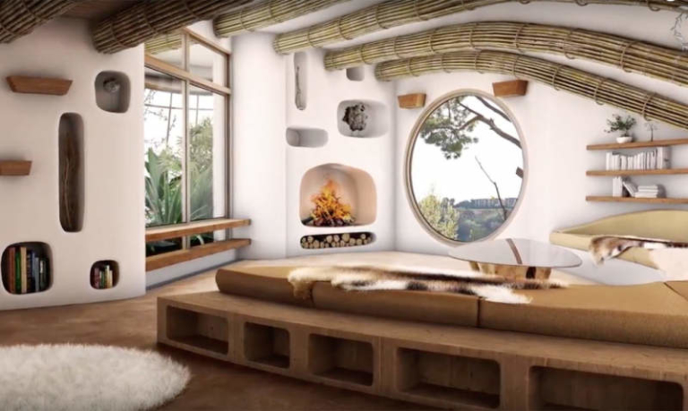 This self-sufficient house promotes green architecture