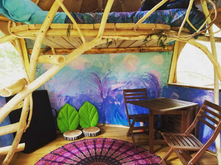 Mountain Views B&B Retreat in Monroe Offers Pot-Friendly Treehouses