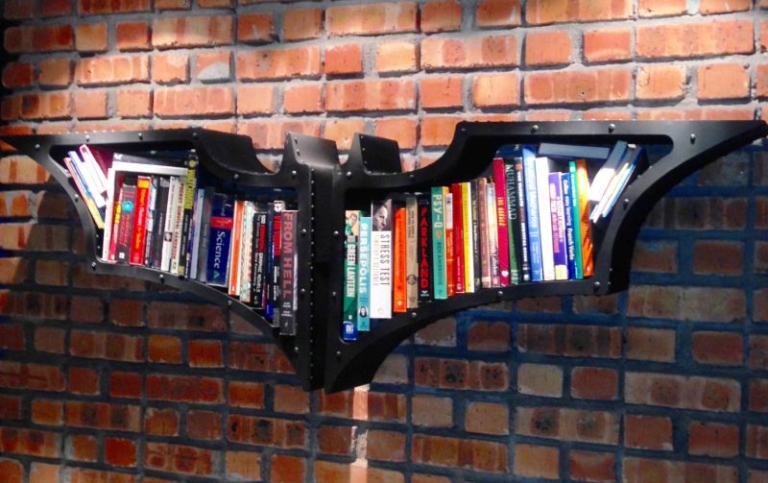 10+ Superhero-Themed Bookshelf Designs for Bookworms
