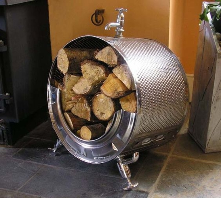 Creative Ideas to Recycle Washing Machine Drum into Functional Objects