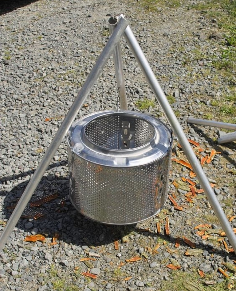 Creative Ideas to Recycle Washing Machine Drum into Functional Objects