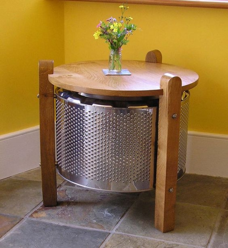 Creative Ideas to Recycle Washing Machine Drum into Functional Objects