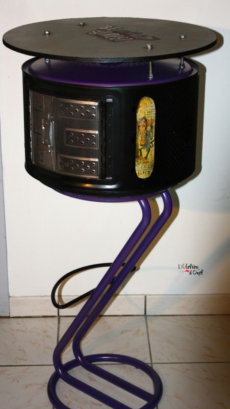 Creative Ideas to Recycle Washing Machine Drum into Functional Objects