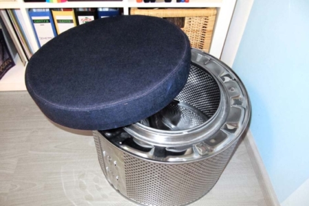 Creative Ideas to Recycle Washing Machine Drum into Functional Objects