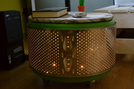 Creative ideas to recycle washing machine drum into functional objects