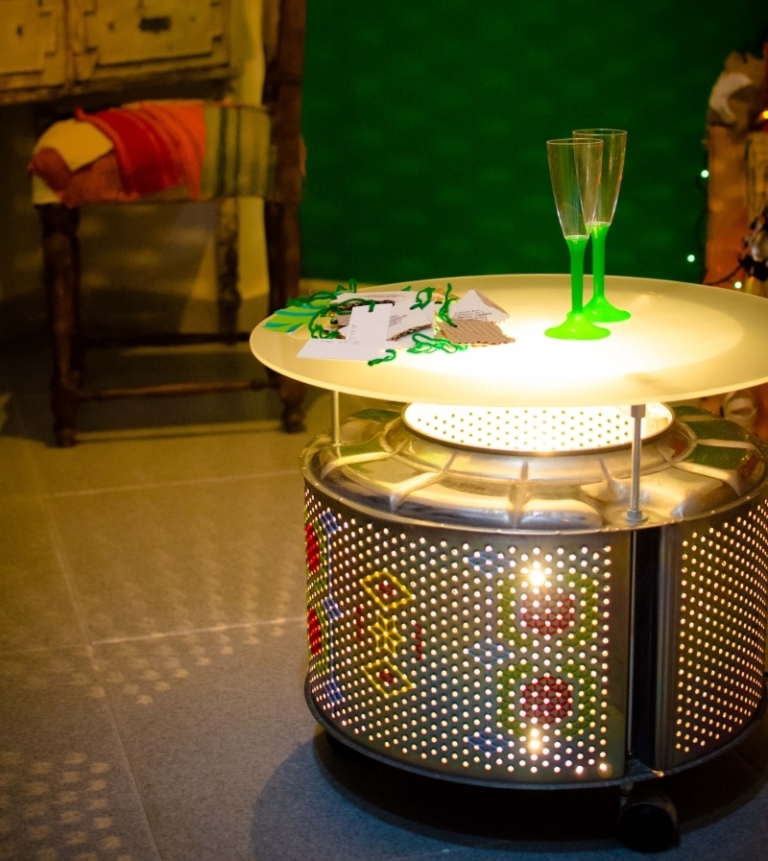 Creative Ideas to Recycle Washing Machine Drum into Functional Objects