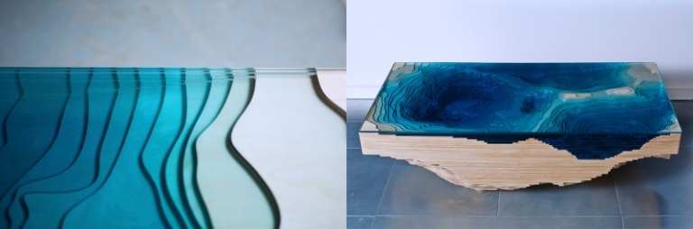 Lagoon Tables That'll Make Your Living Room Bleed Blue