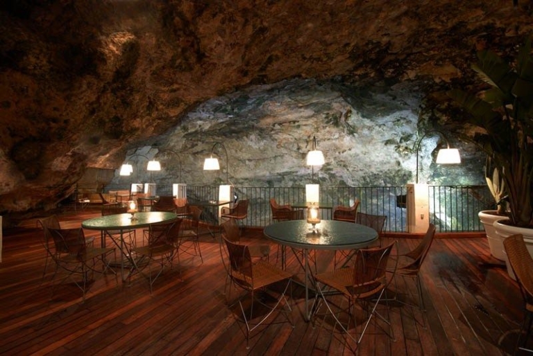 Cavern Grotto lets you dine 200-feet underground in a natural cave