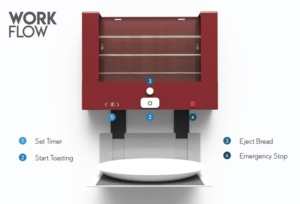 Indian designer comes up with a practical take on modern toaster