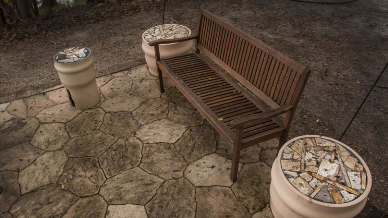 EcoSculpt Studios upcycles large industrial pipes into furniture