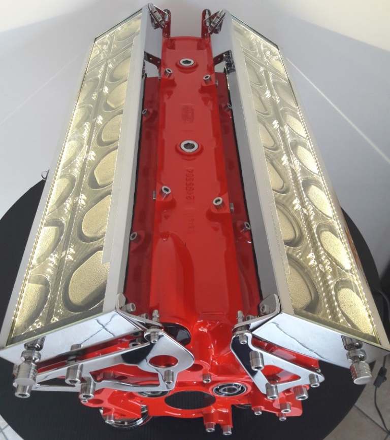 Sports car engine watch winders by Watch in Motion - Torque for your ...