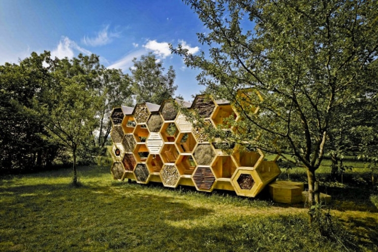 15 amazing bee hotels for our pollinator friends