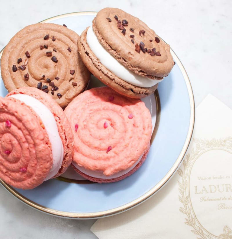 Laudree introduces macaron ice cream sandwich in the US