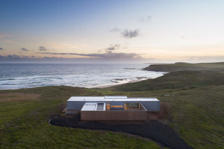 Modscape prefab modular home is designed to live the coastal dream