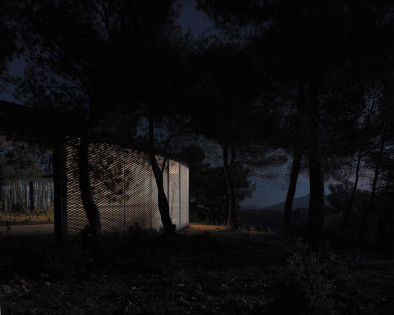 Solo House II boasts circular architecture perfectly synced with nature