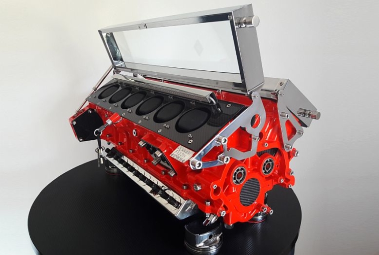 Sports car engine watch winders by Watch in Motion - Torque for your ...