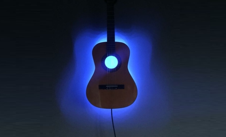 16 Creative Ways to Recycle Old Guitar into Home Décor Items