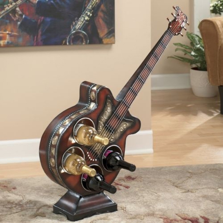 16 Creative Ways to Recycle Old Guitar into Home Décor Items