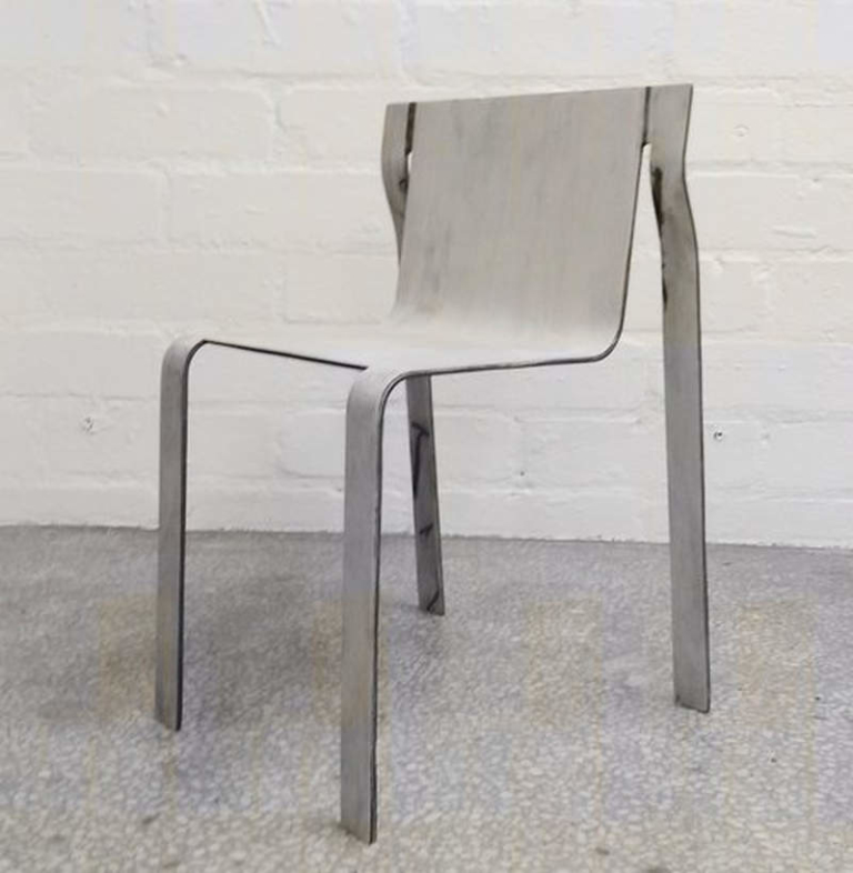 Joachim Froment designs 0.6 Chair to minimize wood consumption