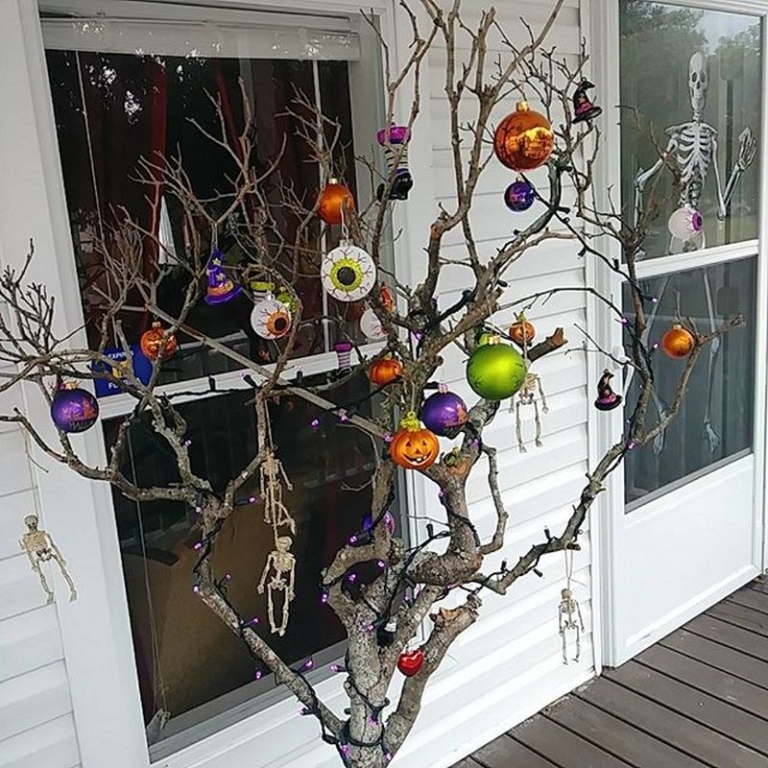 Crafty Halloween Trees That Can be Used for Christmas Too
