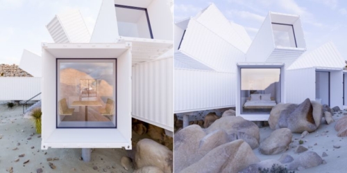 James Whitaker's Shipping Container House Looks Like a Starburst