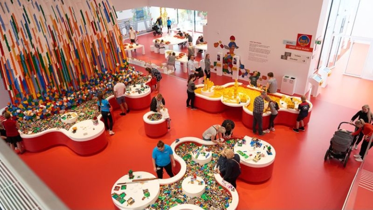 Give your creativity wings at the Lego House